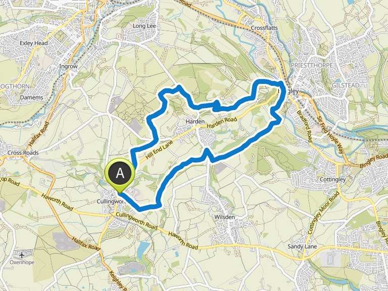 Goit Stock Falls – Harden Beck/Beckfoot Lane Loop from Cullingworth ...