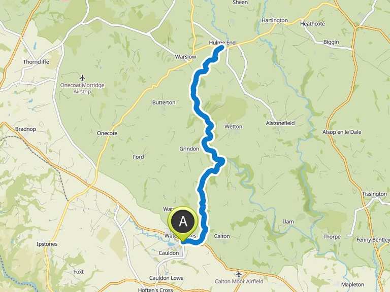 Hulme End Tea Junction – Manifold Valley Trail Loop from Waterhouses ...