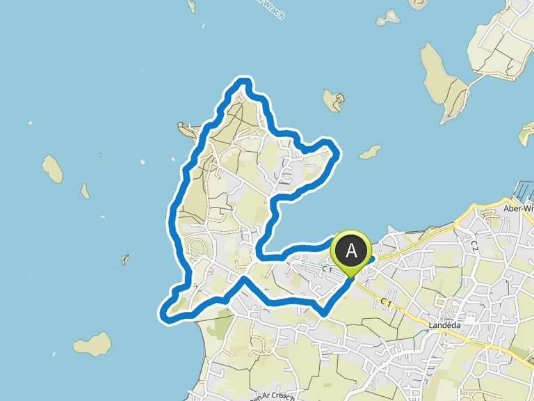 Circuit de randonnée à partir de Landéda | randonnée pédestre | Komoot