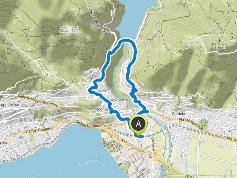 Verzasca-Damm – Verzasca-Staudamm Runde von Tenero | Wanderung | Komoot