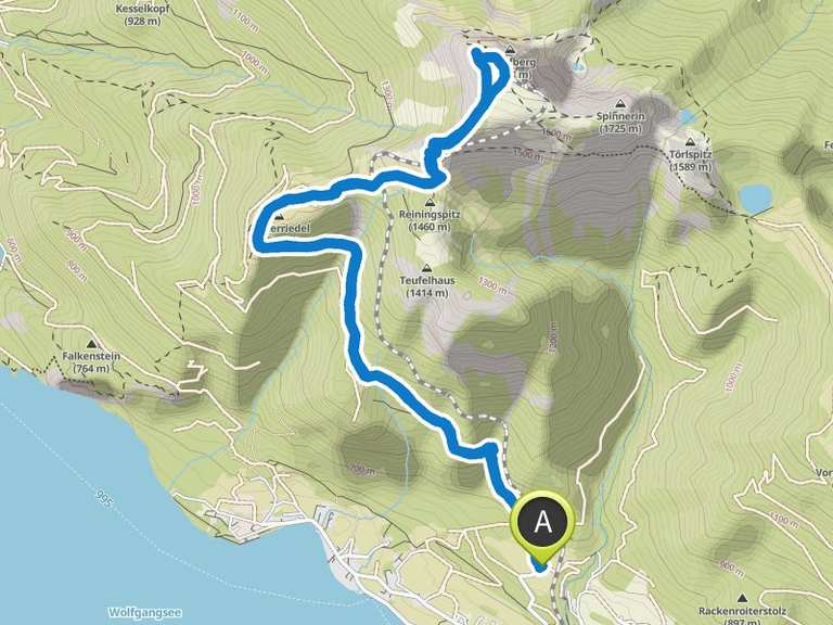 Schafberg – Gipfelkreuz Schafberg Loop from Sankt Wolfgang im ...