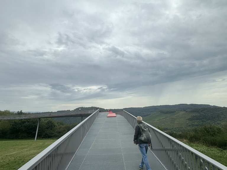 20250908 Aussichtsplattform Hochmoselbrücke | Wanderung | Komoot