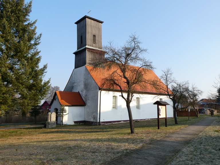 Von Pillgram durch Biegen und durch die Buschschleuse nach Jacobsdorf ...