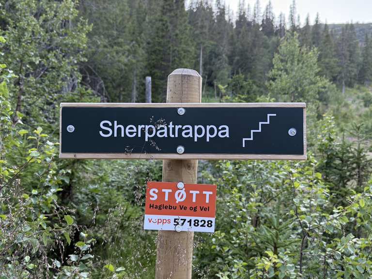 Sherpatrappa / Haglebu, NO | Wanderung | Komoot